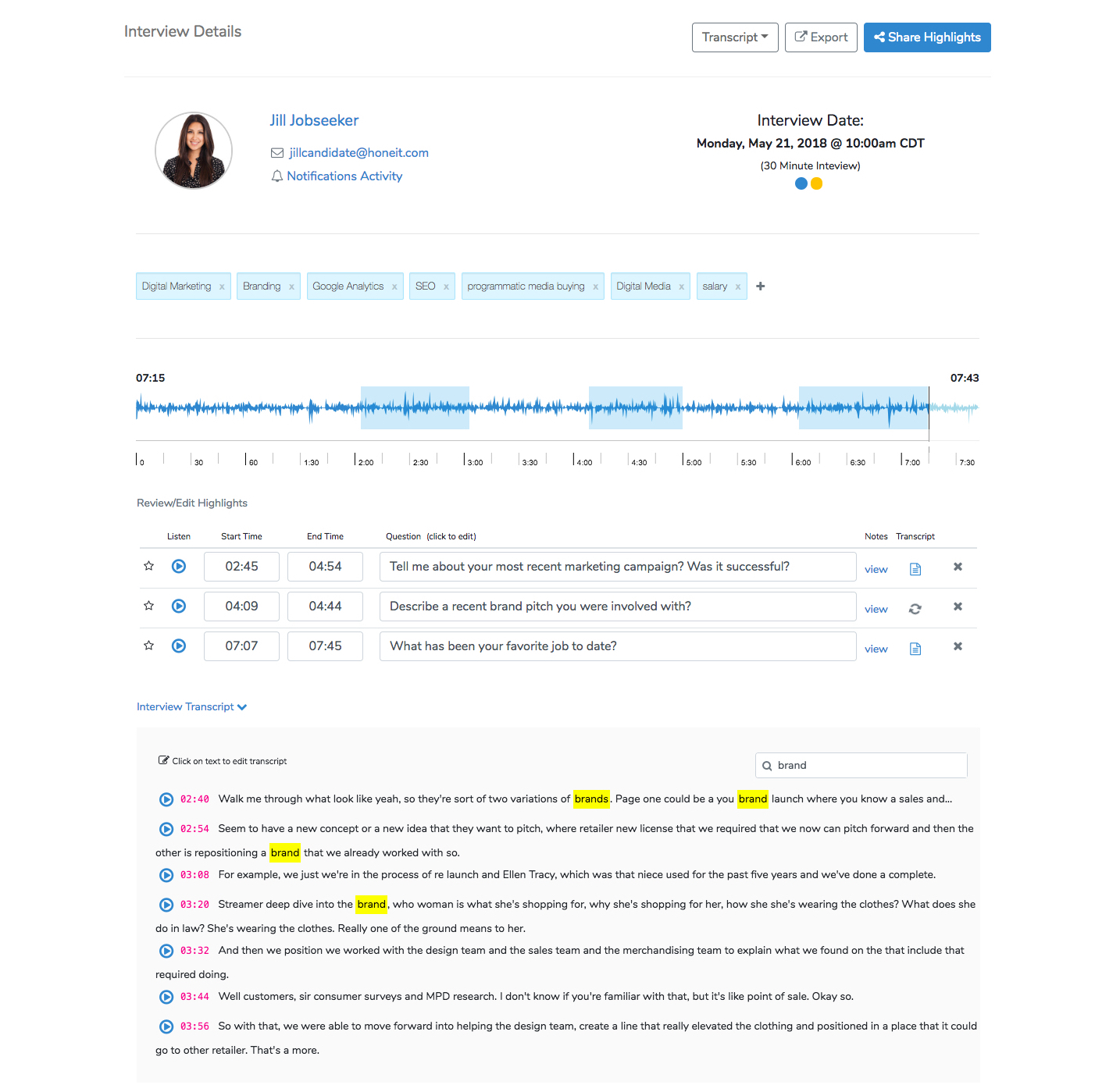 Honeit Software - Telephone Interviews Have Evolved
