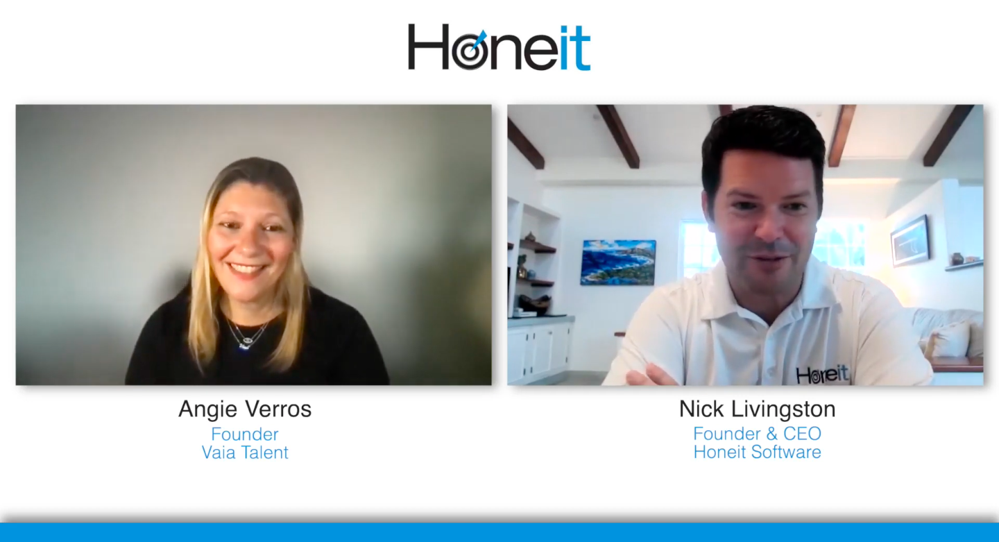 Honeit Talks with Angie Verros, Vaia Talent - Honeit Software